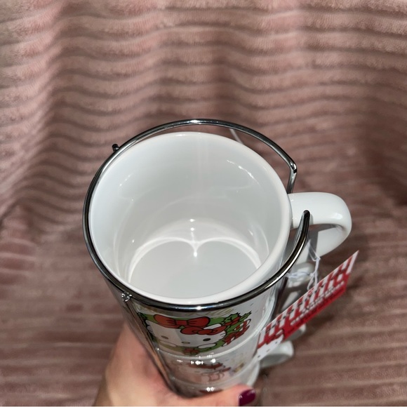 Hello Kitty | Dining | Hello Kitty Christmas Stackable Ceramic Mugs ...